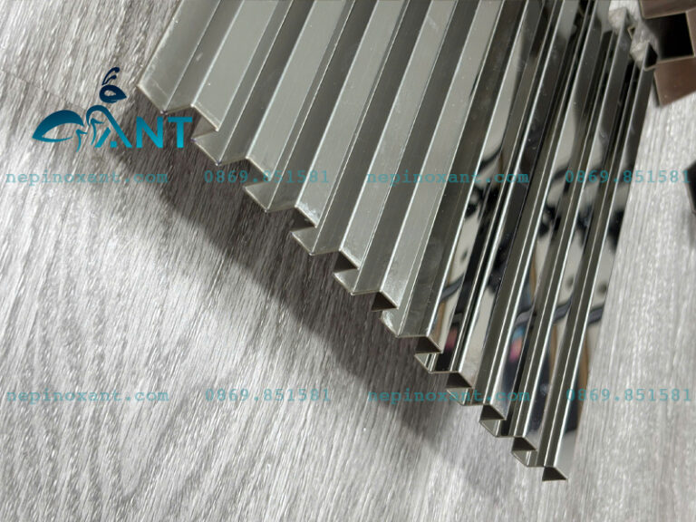 Lam sóng inox 304 rộng 10mm - Gia Công Lam Sóng theo yêu cầu